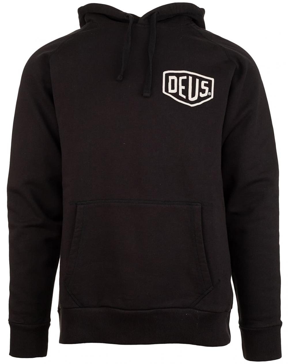 DEUS Hoodie Venice Address Schwarz | STAKKS